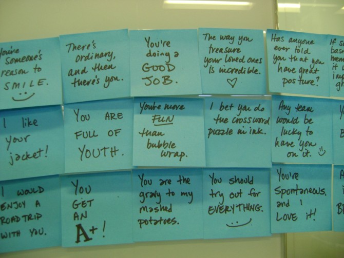 Be Sweet: Compliment Someone! | Pima County Public Library