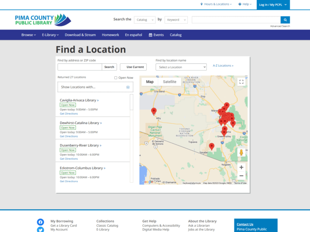 We’re making it easier for you to find a library | Pima County Public ...